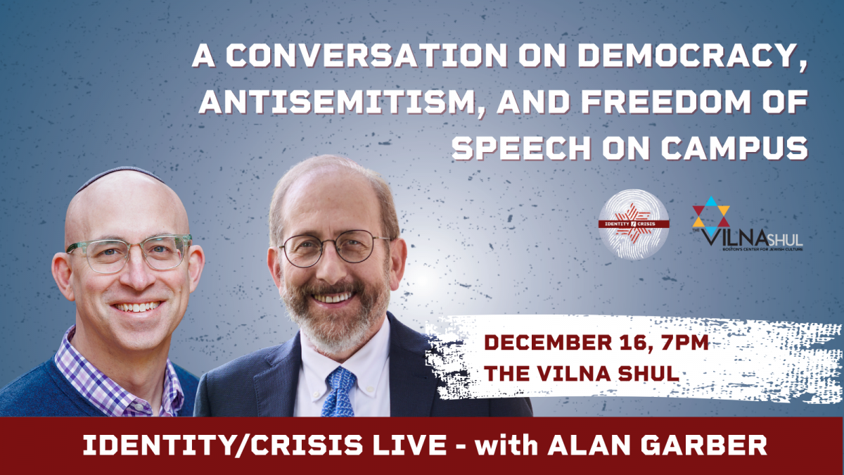 Live Podcast: Identity/Crisis with Alan Garber: An Evening of ...